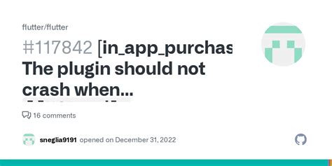 In App Purchase Storekit The Plugin Should Not Crash When Nsbundle Mainbundle