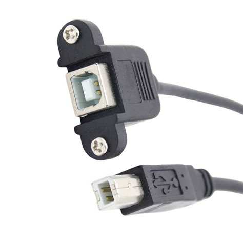Bibablyke Usb20 Type B Male To Type B Female Cable Printer Extension