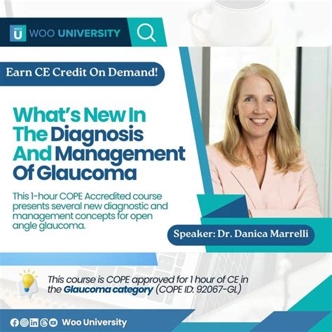 Woo University On Linkedin Glaucoma Eyecare Cecredits Optometry