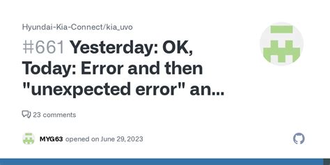 Yesterday Ok Today Error And Then Unexpected Error And In Log Unexpected Exception When