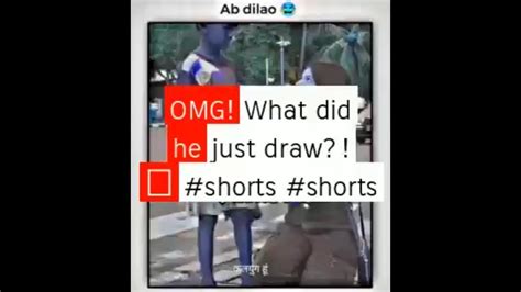 Omg What Did He Just Draw 😱 Shorts Shorts Youtube