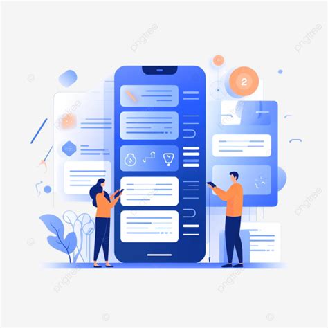 Hình ảnh ứng Dụng Và Minh Họa Ux Ui Theo Phong Cách Tối Giản Png Trừu Tượng Nhà Thiết Kế đội