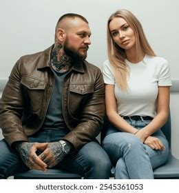 Couple Sitting Next Each Other Docotrs AI Generated Image 2545361053 Shutterstock