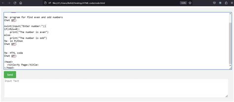 Chat Gpt In Javascript Basic