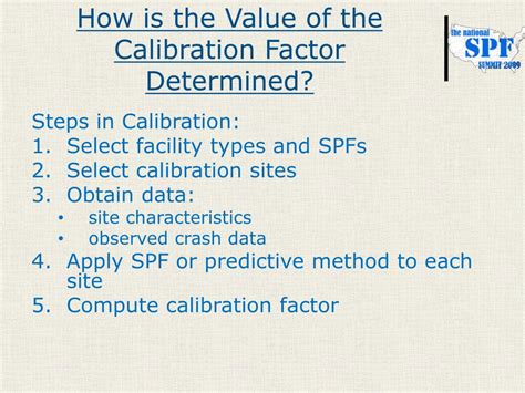 ppt calibration of spfs in the hsm ihsdm and safetyanalyst