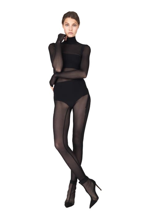 Mesh Bodysuits For Women See Through And Full Body Styles Monosuit