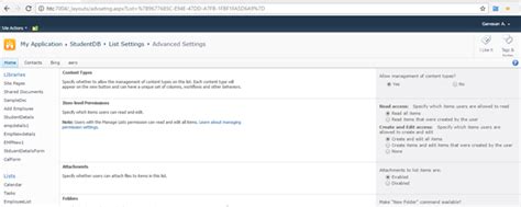 create site columns content types bind content type to list in share