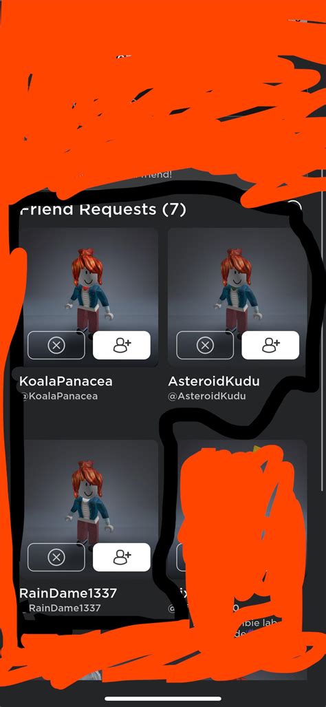 Friend Request From… Bots R Roblox