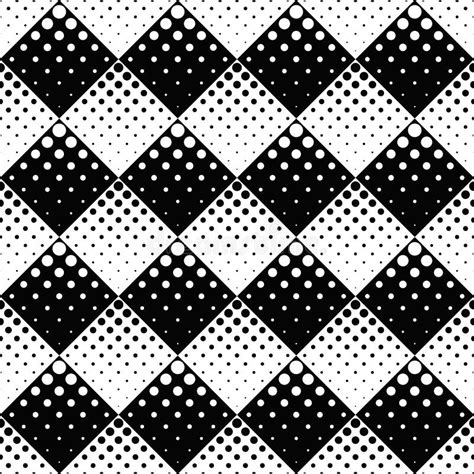 Retro Seamless Geometrical Abstract Dot Pattern Background Design Stock