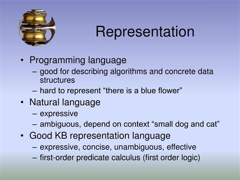 Ppt Intro To Ai Knowledge Representation And Reasoning Powerpoint Presentation Id 3767500