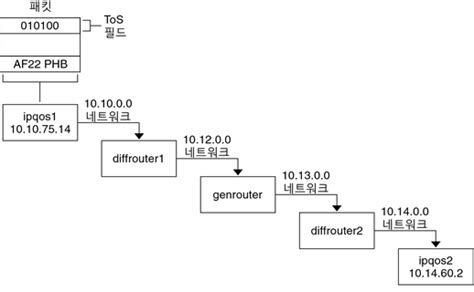 Ipqos 사용 네트워크에서 트래픽 전달 Oracle Solaris 관리 Ip 서비스