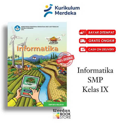 Jual Buku Informatika Kelas 9 Smp Kurikulum Merdeka Kab Bekasi