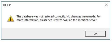 Backup And Restore Windows DHCP Server Active Directory Pro