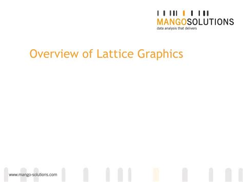PPT Introduction To Lattice Graphics PowerPoint Presentation Free Download ID