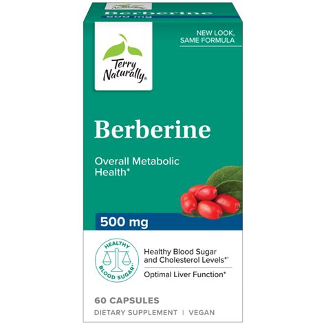 Terry Naturally Berberine Gandw Herbs