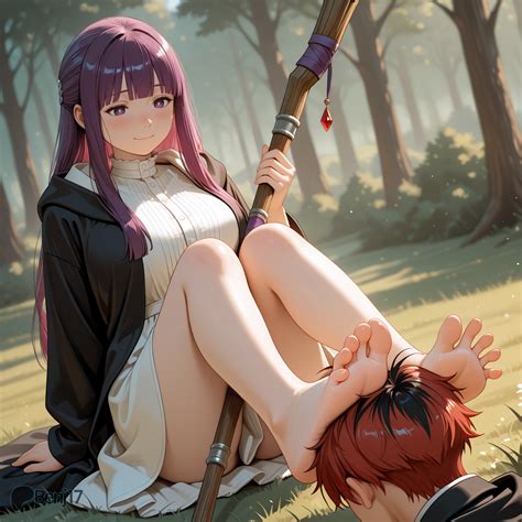 Rule 34 Ai Generated Benj17 Feet Female Fern Sousou No Frieren Foot