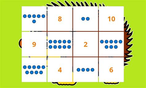 Number Matching Game Free Printable