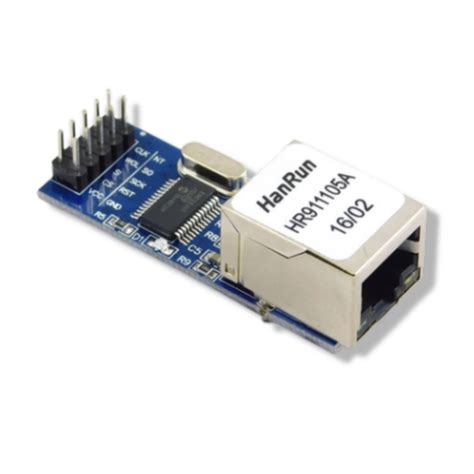 Modulo Red Ethernet Enc28j60 Version Mini Para Arduino