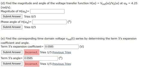 Solved Q The Voltage Source Vs T F T V In The Circuit Chegg Com