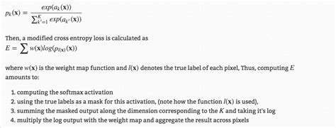在unet架构中使用自定义权重图的正确方法pythonmangs Python