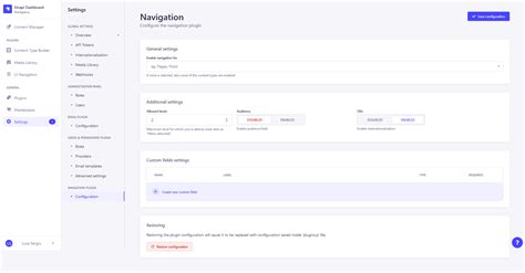 Cant Save Added Items · Issue 267 · Virtuslab Open Sourcestrapi Plugin Navigation · Github