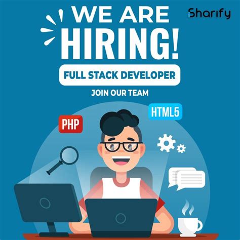 We Are Hiring Full Stack Laravel React Developer Position Full Stack Developerlaravel