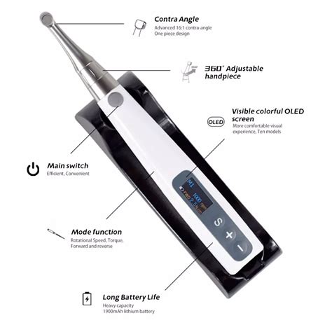 Endo Motor With Integrated Apex Locator Free Shipping