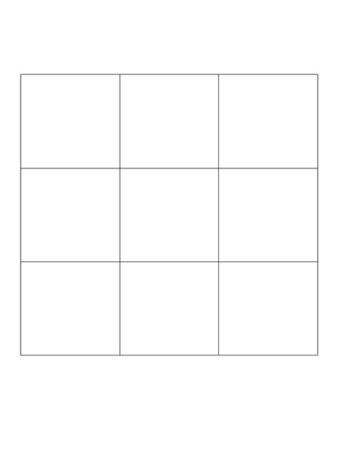 3x3 Grid Pdf