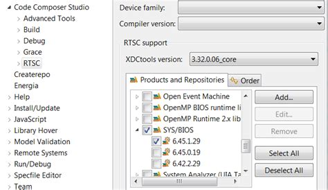 Template Application Workshop Processor SDK RTOS Documentation