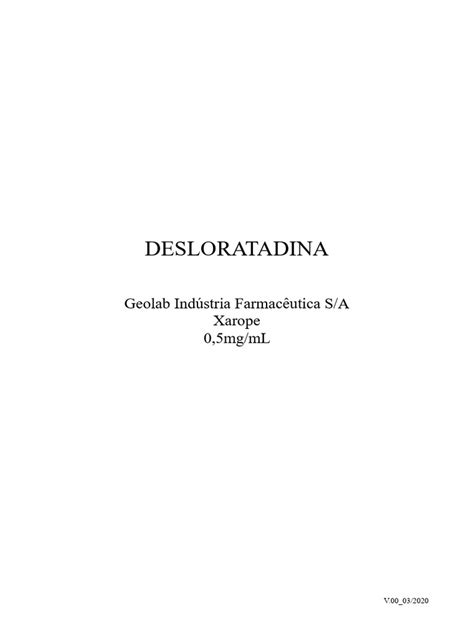 1 Medic Loratadina Pdf