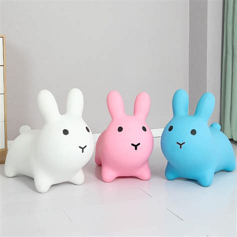 Inflatable Bouncy Rabbit Hopper Easter Bunny Bouncing Hopper For