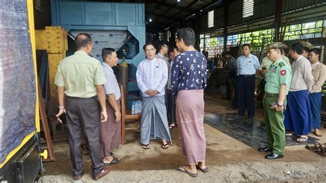 တိုင်းဒေသကြီး ဝန်ကြီးချုပ် ဦးမျိုးဆွေဝင်း ပဲခူးမြို့နယ်အတွင်း စိုက်ပျိုးရေးကဏ္ဍဘက်စုံဖွံ့ဖ