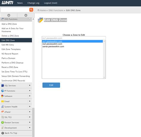 How To Edit A Dns Zone