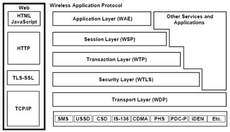 Draw And Explain The Architecture Of Wap