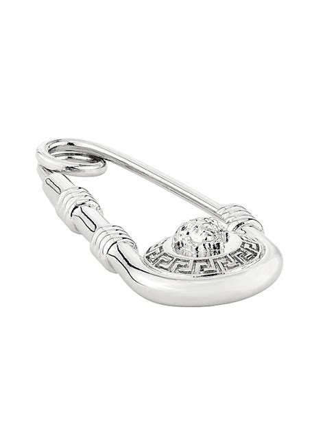 Versace Medusa Safety Pin Earrings Saks Fifth Avenue