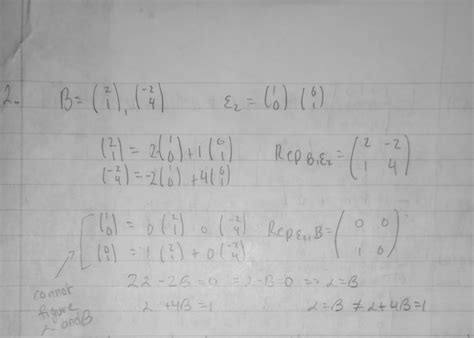 linear algebra problem r askmath