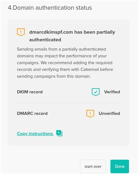 Configure Cakemail Dmarc And Dns Records For Domain Authentication