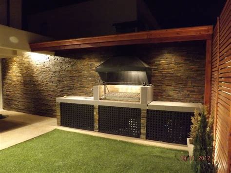 Pérgolas Y Quinchos En Altos De Huechuraba Outdoor Barbeque Bbq