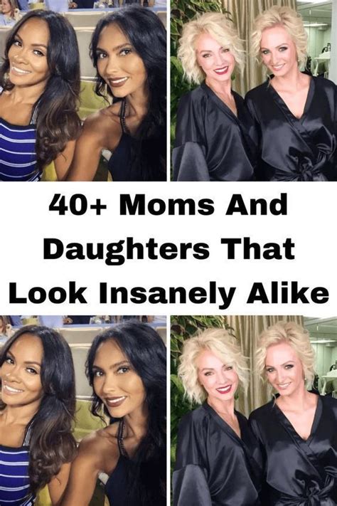 40 Moms And Daughters That Look Insanely Alike Artofit