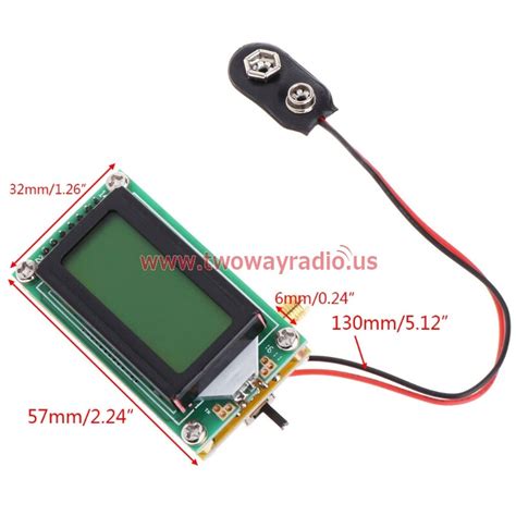 Amateur Radio High Accuracy Frequency Counter RF Meter 1 500 MHz Tester Module
