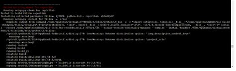 Python Django Website Deploy Errors Failed Building Wheel For Pillow