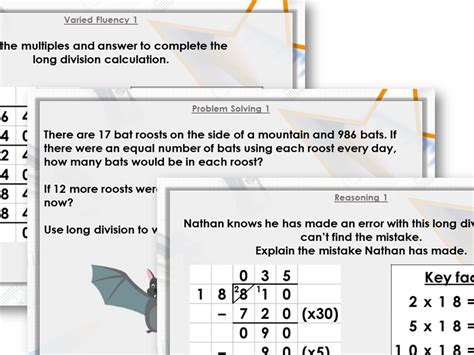 Year 6 Maths Long Division 1 Lesson Autumn Block 2 By Classroom Secrets Teaching Resources
