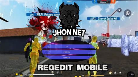 REGEDIT MOBILE AIMLOCK APK REGEDIT JHON NET GRATIS YouTube