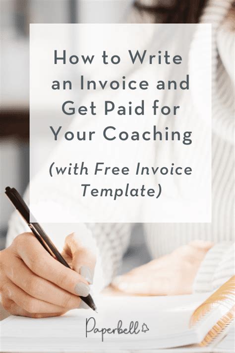 How To Write An Invoice And Get Paid For Your Coaching With Free