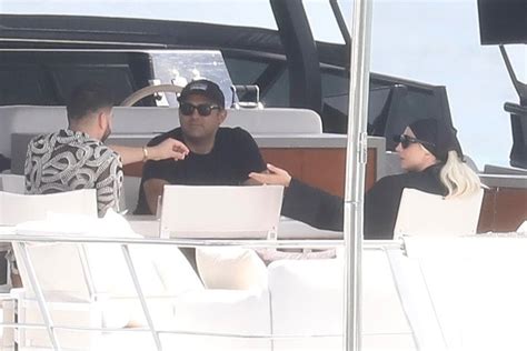 Lady Gaga And Fiancé Michael Polansky Enjoy Yacht Getaway In Miami Photos