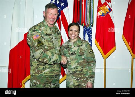 From Left Maj Gen Joseph P Harrington Us Army Africa Commanding