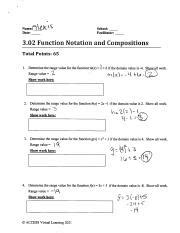 20221024 3 02 Function Notation And Compositions Alexis Guillory Pdf