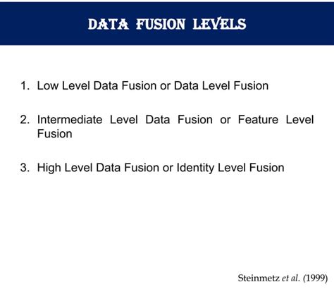 Multisensor Data Fusion In Food Quality Assessment Ppt