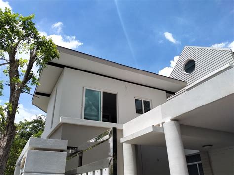 📍แบบบานสวยๆครับ ประตูหน้าต่างไวนิลupvc สีขาว ประตูบานเลื่อน4 ประตูบานเลื่อนสลับ และ หน้าต่างบาน