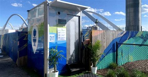 Public Toilet Requires Qr Code To Access Tracks Your Cleanliness Score